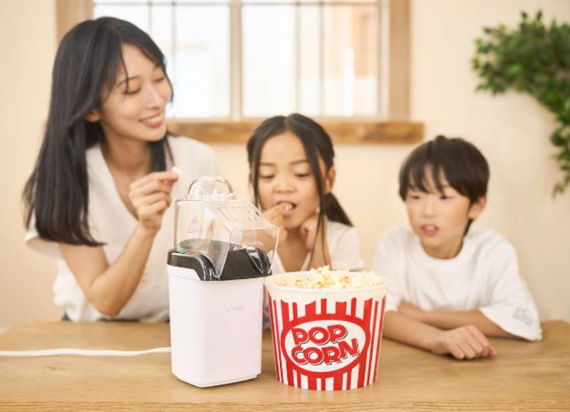 #シャカポコ ライソンより、シャカシャカ容器付きポップコーンメーカー 発売 | 家電BOX /カデンボックス/kadenbox