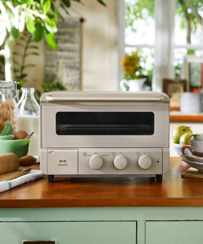 #スチーム＆ベイクトースター BRUNOより、スチームモードを搭載した4枚焼き… | 家電BOX /カデンボックス/kadenbox