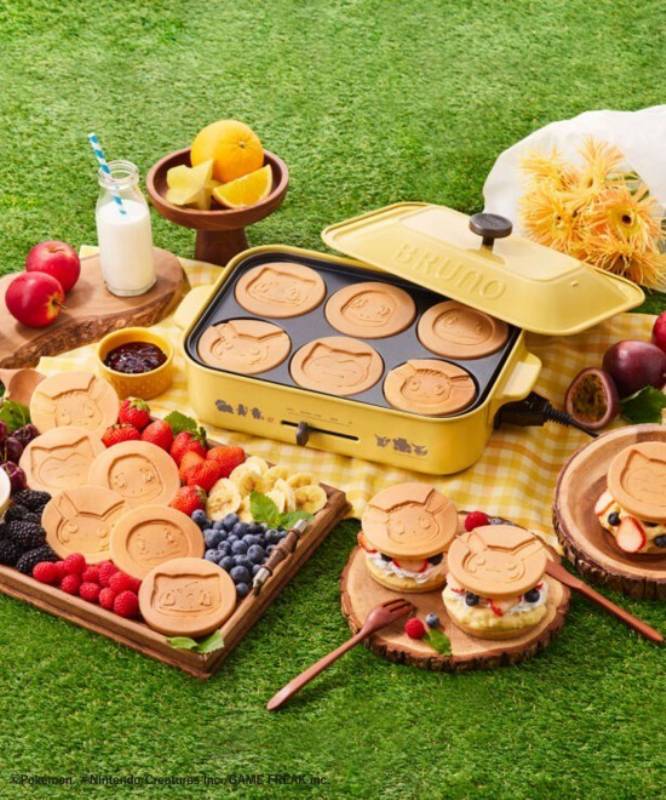 #BRUNOコンパクトホットプレート より、可愛い #ポケモンデザイン 新登場 | 家電BOX /カデンボックス/kadenbox