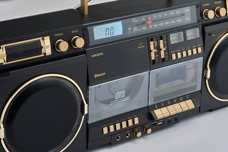 #SCR-B9 当時の楽曲を再生したくなる、80年代デザインのBluetoot… | 家電BOX /カデンボックス/kadenbox